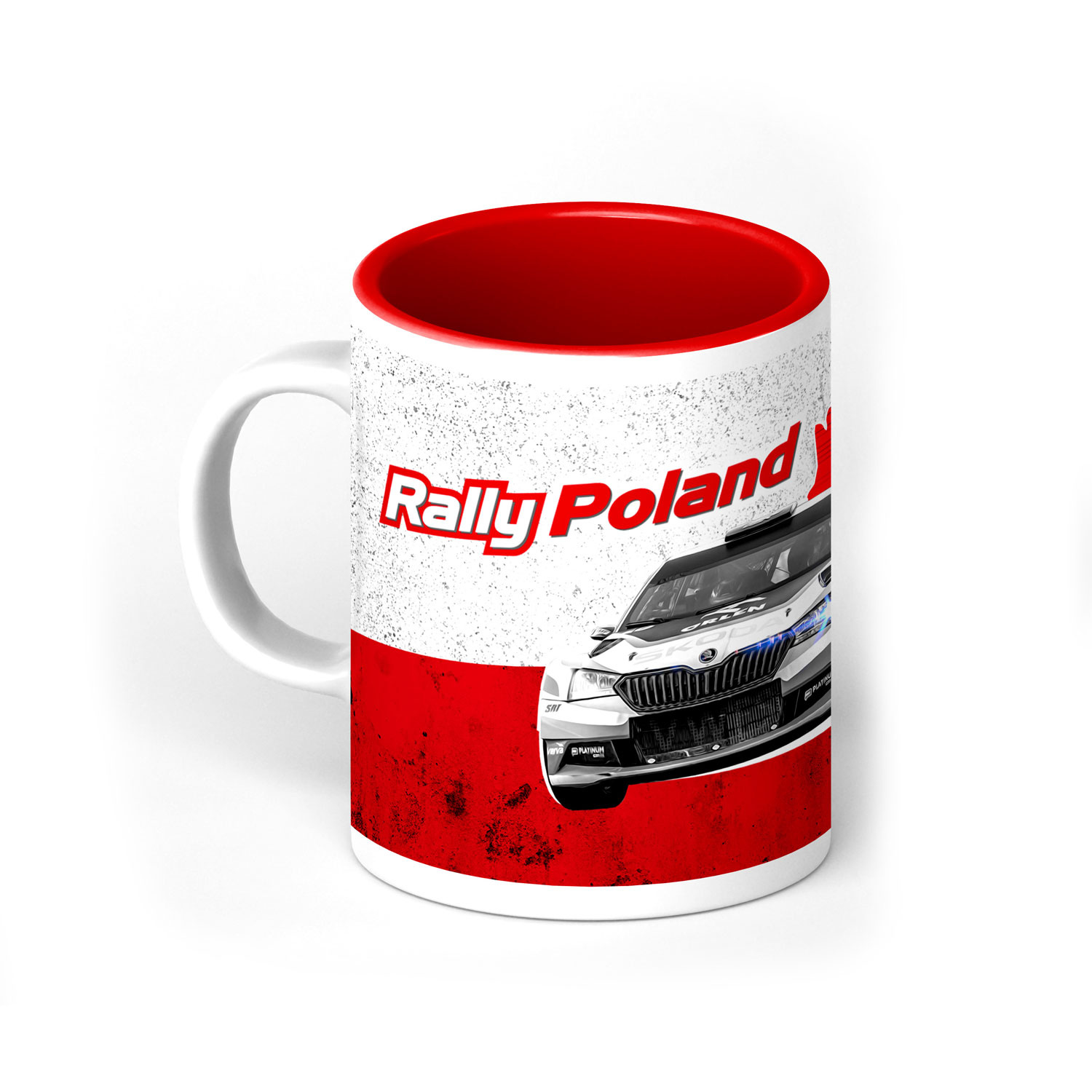 Kubek ceramiczny Logo Rally Poland | Gadżety \ Kubki Polskie Rajdy ...
